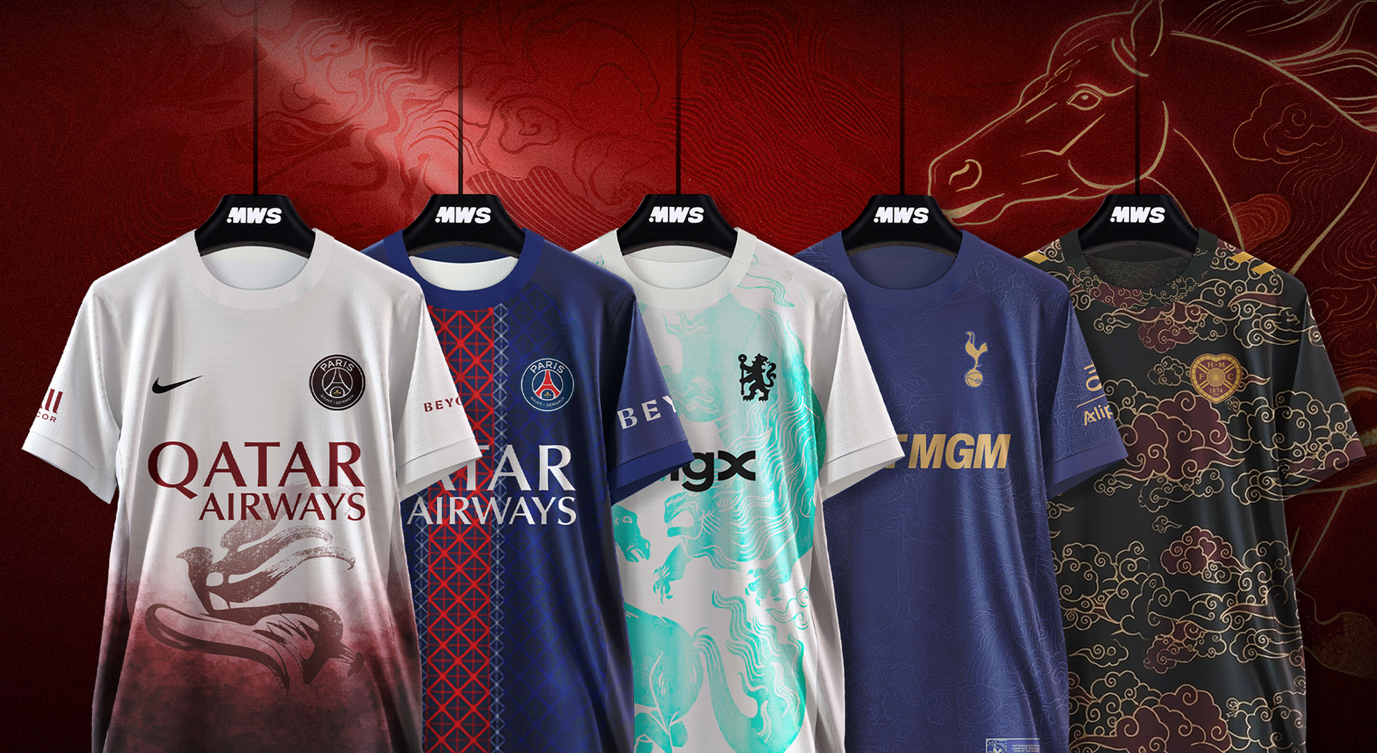 The Best Lunar New Year Football Shirts 2026 | Match-Worn & Signed